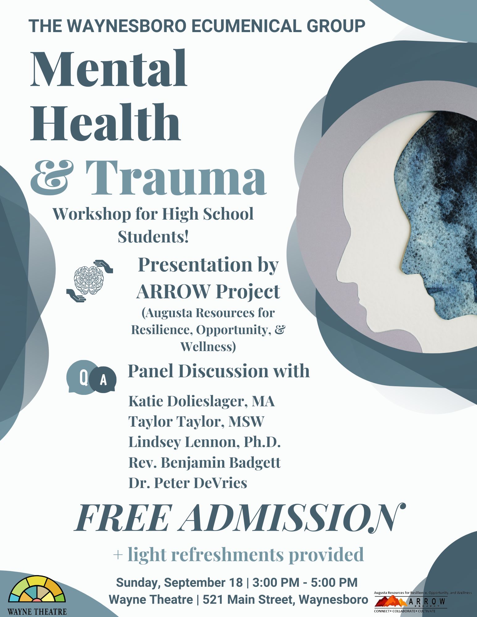 Mental Health and Trauma Workshop for High School Students – Shenandoah ...
